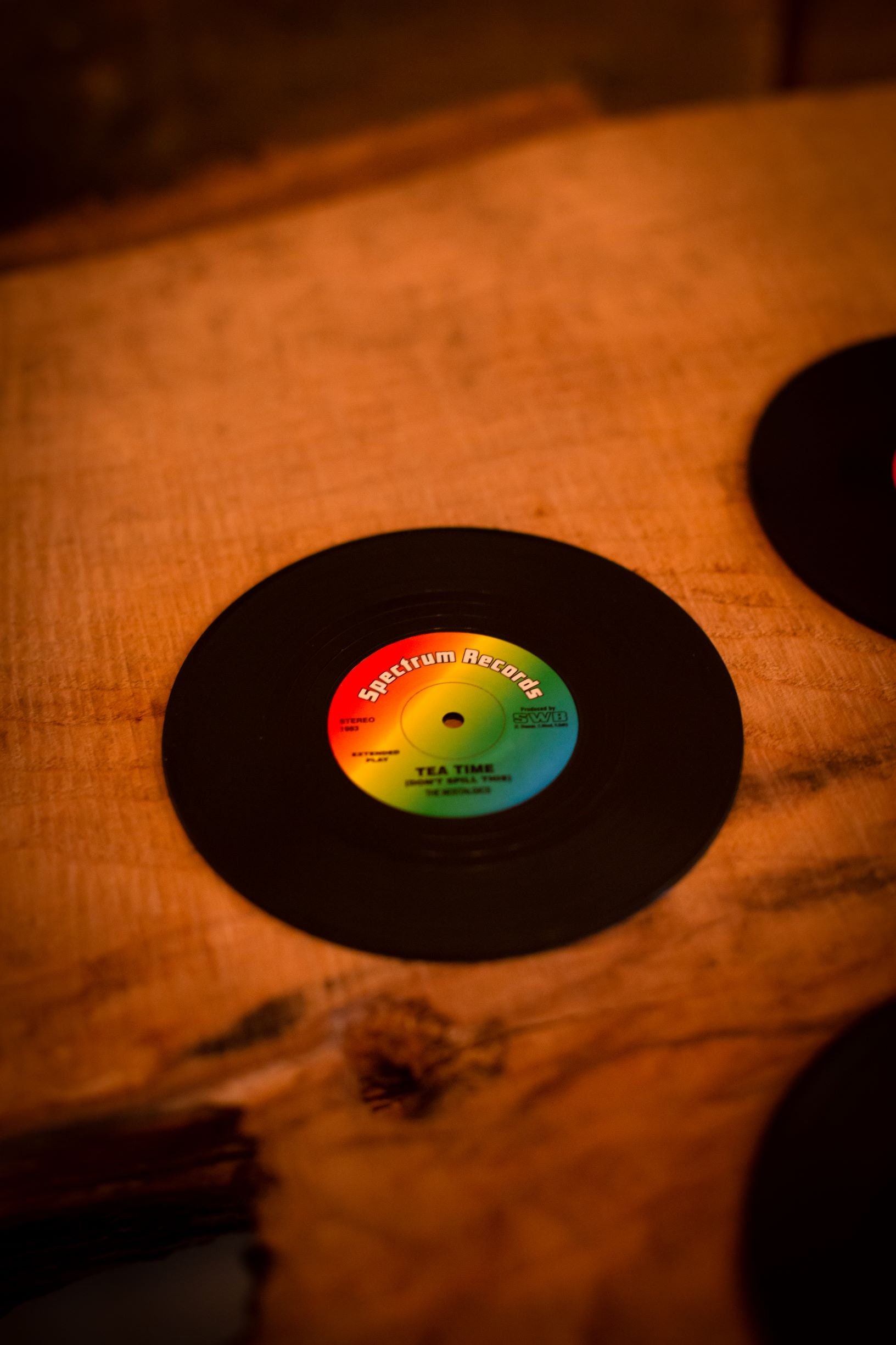 Record Vinyl Coasters Pack of 4 and 8 Perfect gift for any | Etsy