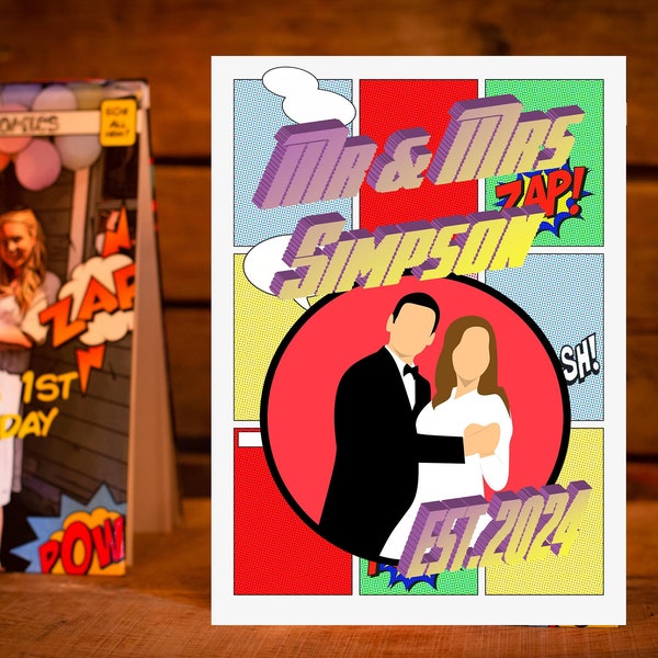 Comic Wedding - Etsy