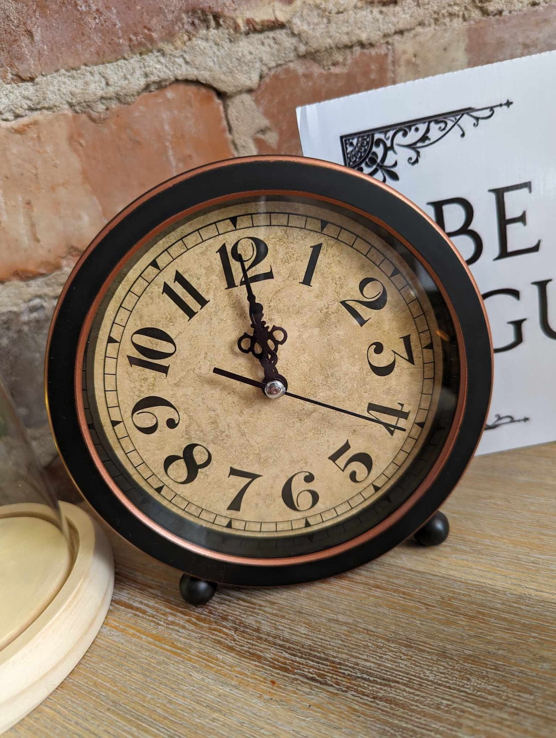 Beauty and the Beast Clock Centrepiece Perfect for Fairytale Weddings ...