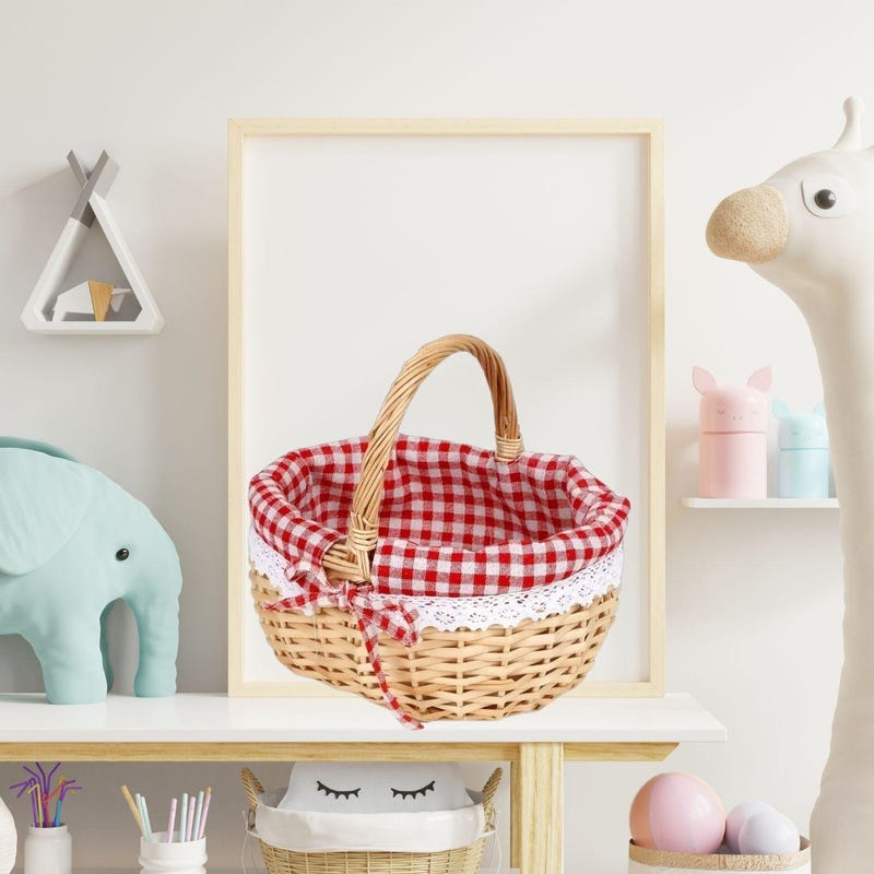 Wicker Gift Basket Red - 60+ Gift Ideas for 2025