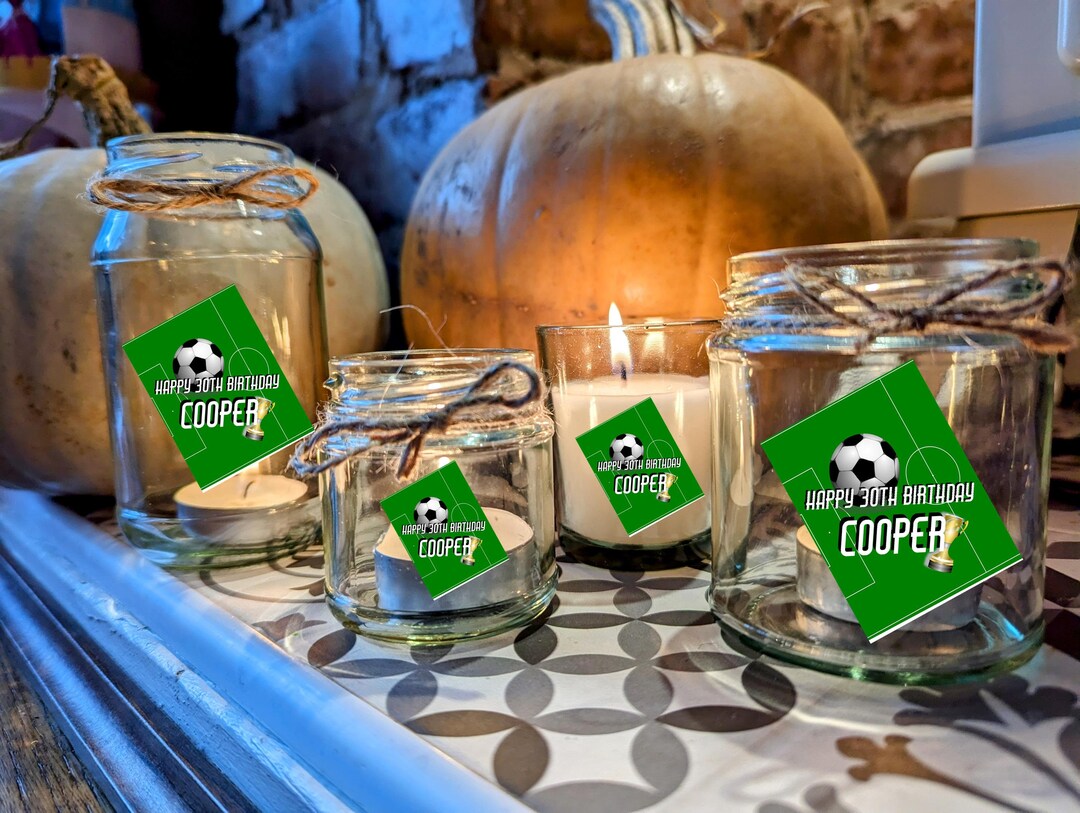 Football Soccer Candle Gift Gamer Gift Father's Day Mother's Day Player ...