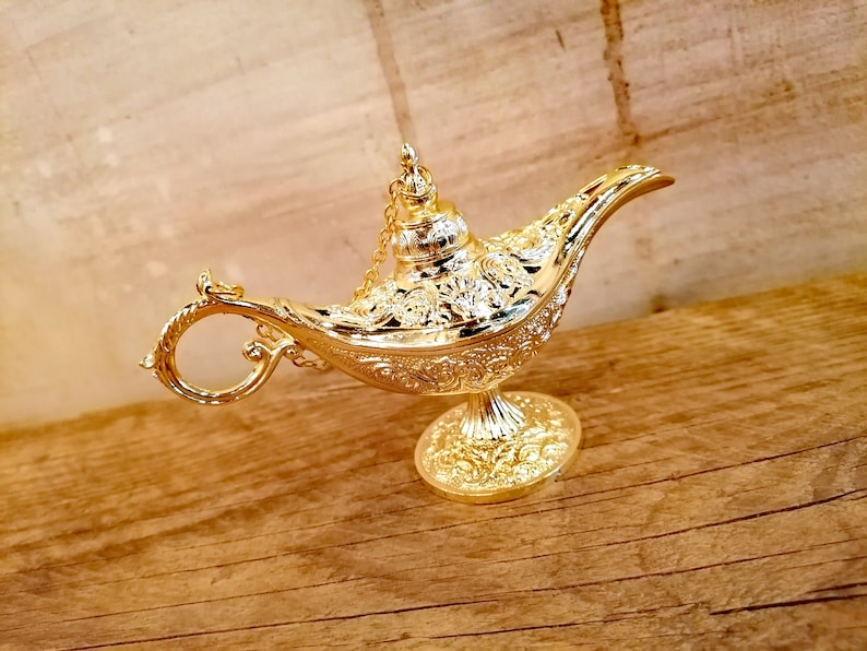 Aladdin Genie Lamp Prop Perfect for Fairytale Arabian Nights - Etsy