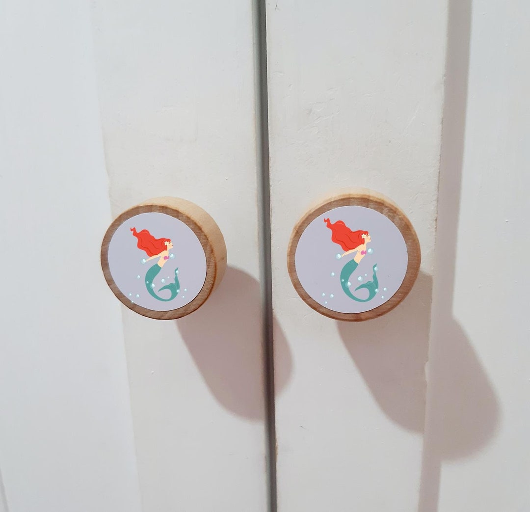 The Little Mermaid Handles Drawer Handles Knobs Perfect for - Etsy