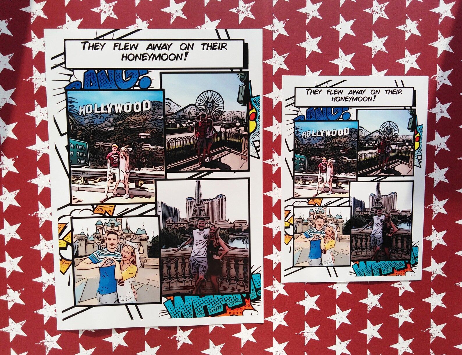 Personalised Comic Book PDF Print Superhero Personalised - Etsy