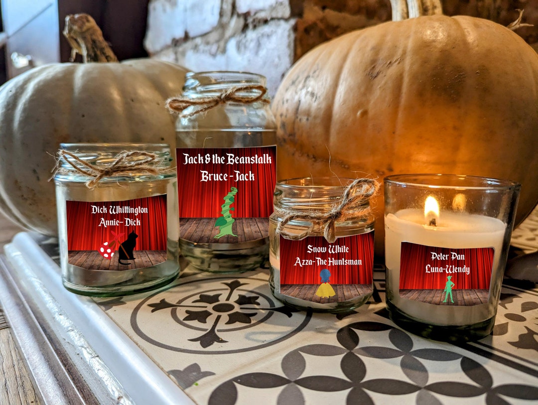 Pantomime Theatre Stage Candle Gift Present Favors Favours Custom ...