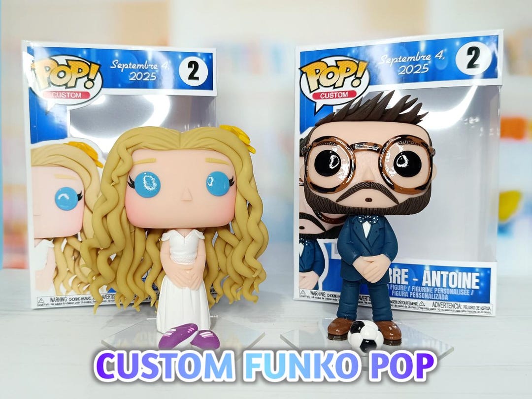Funko POP WEDDING / COUPLE Personalized + Funko Boxes, 100% Handmade ...