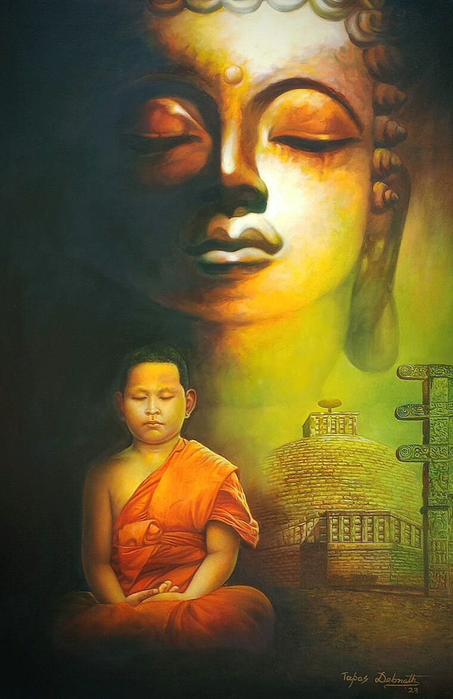 TAPAS DEBNATH - Emerging Indian Artist, Colourful and Textured ...