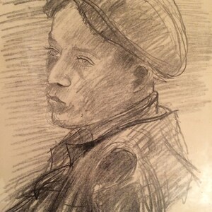 Ernst Morgenthaler (1887-1962) Monogram EM Signed Sketch High Auction ...