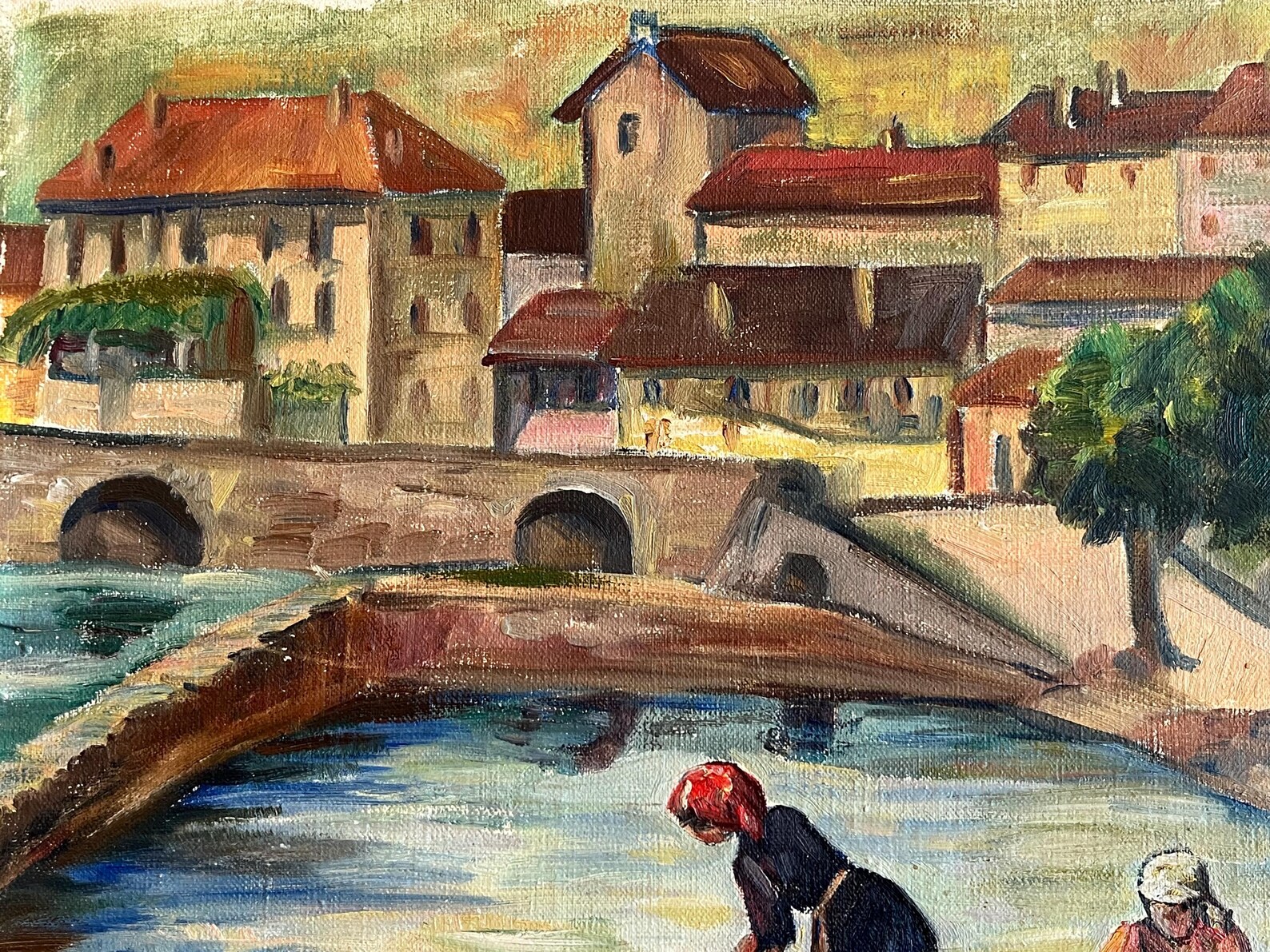 Frank Waller CH Artist, Oil Painting on Canvas, 1927 - Etsy