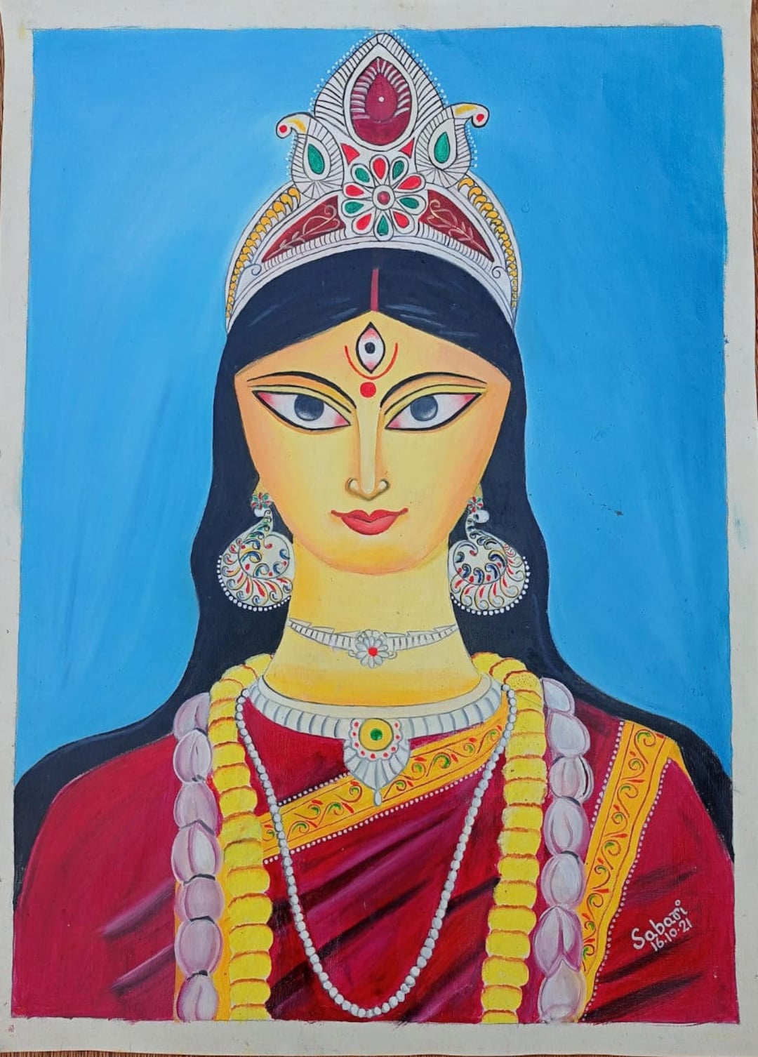 Sabari Sarkar - Promising Indian Artist, Colorful and Textured! Title ...