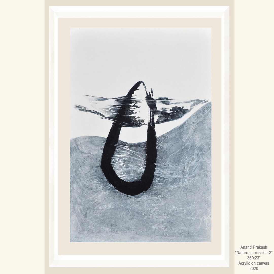 Amazing Abstract Art From Famous Indian Artist ANAND PRAKASH - Etsy