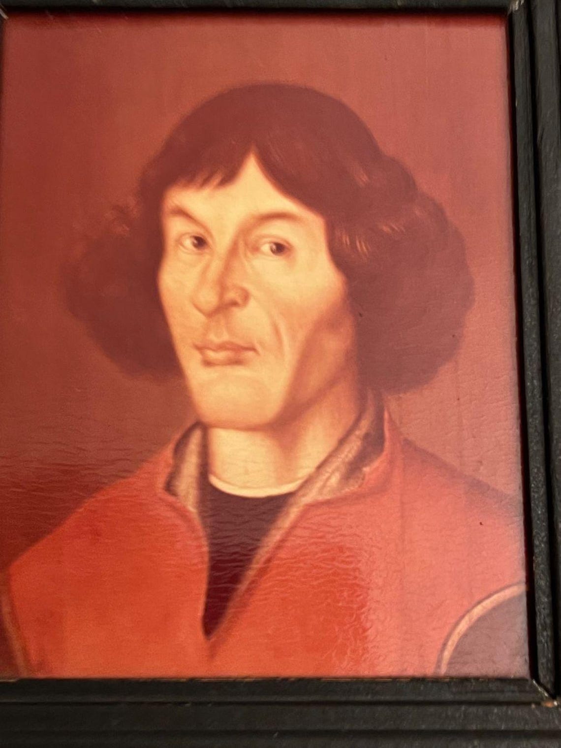 Vintage Copernicus Framed Portrait Print Decor - Etsy