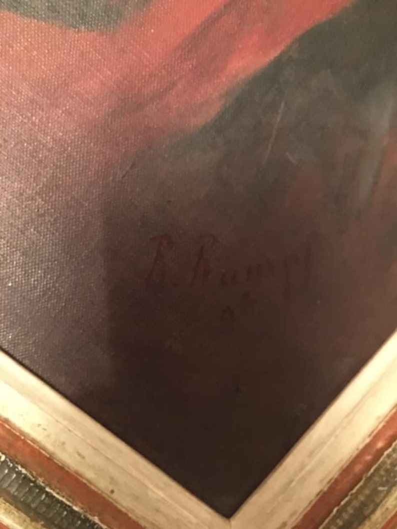 Peter Philipp Rumpf (german Painter, 1821-1896) Portrait of a Young ...