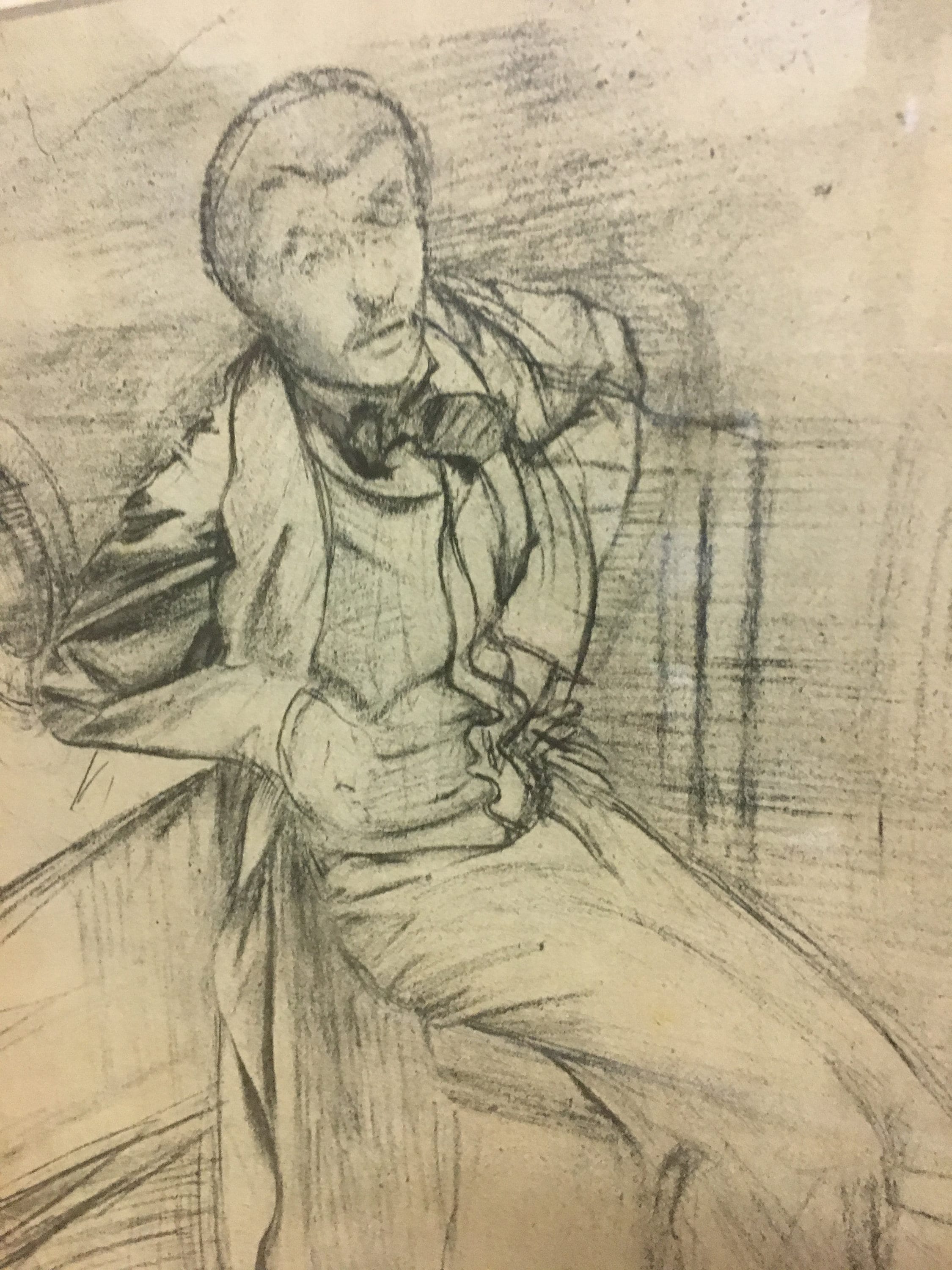 DEGAS Edgar, Man at the Top of Shape, Homme Au Haut De Forme, Stencil ...