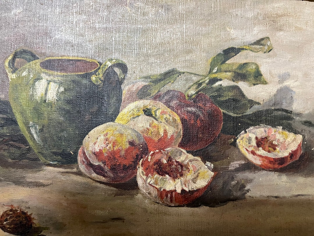 A Very Special and Antique Still Life / Listed Artist M. LAPKA - Etsy