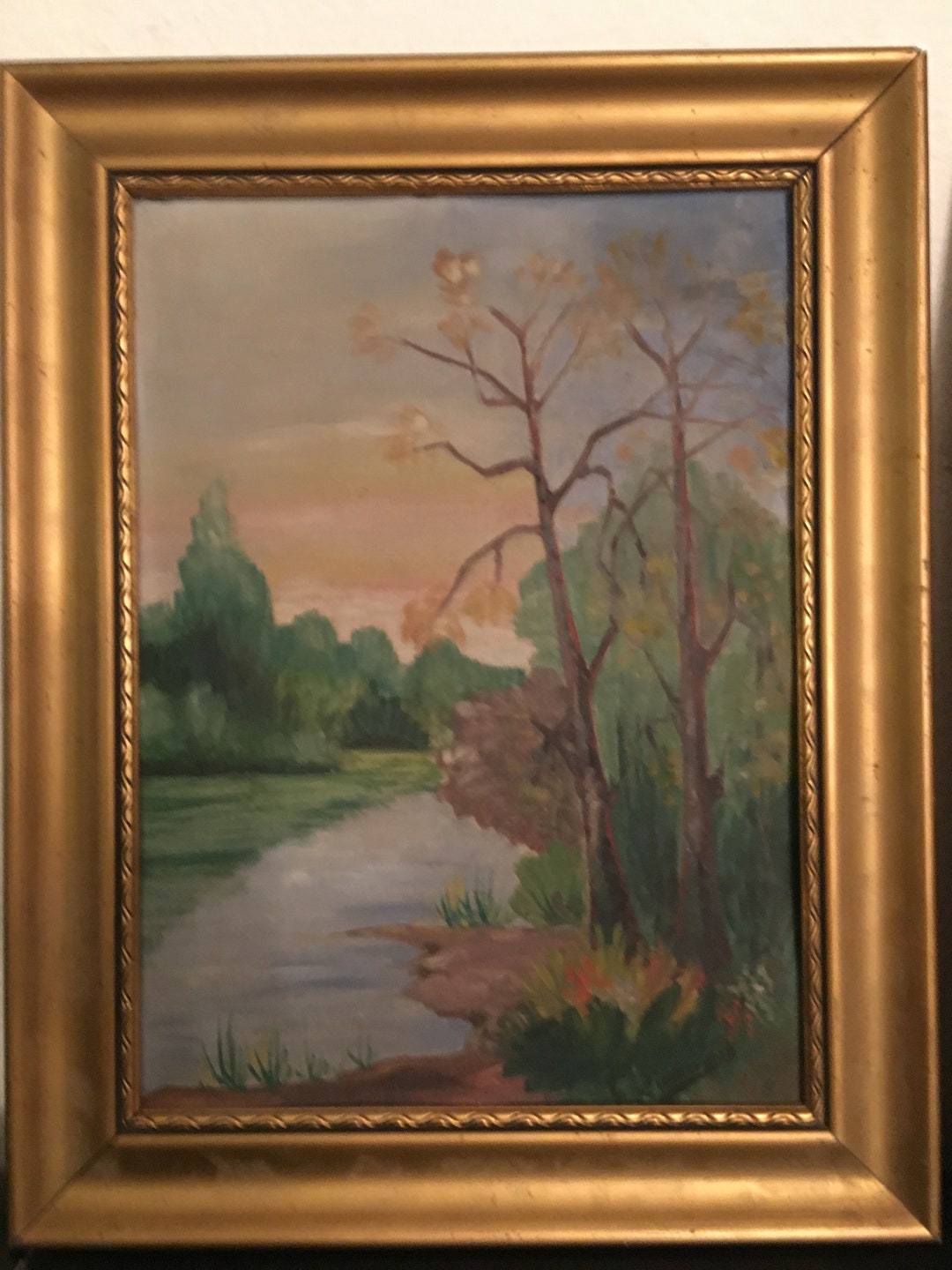 E. Zimmermann Oil on Board Painting Zimmermann, Ernst (bad Tölz 1898 ...