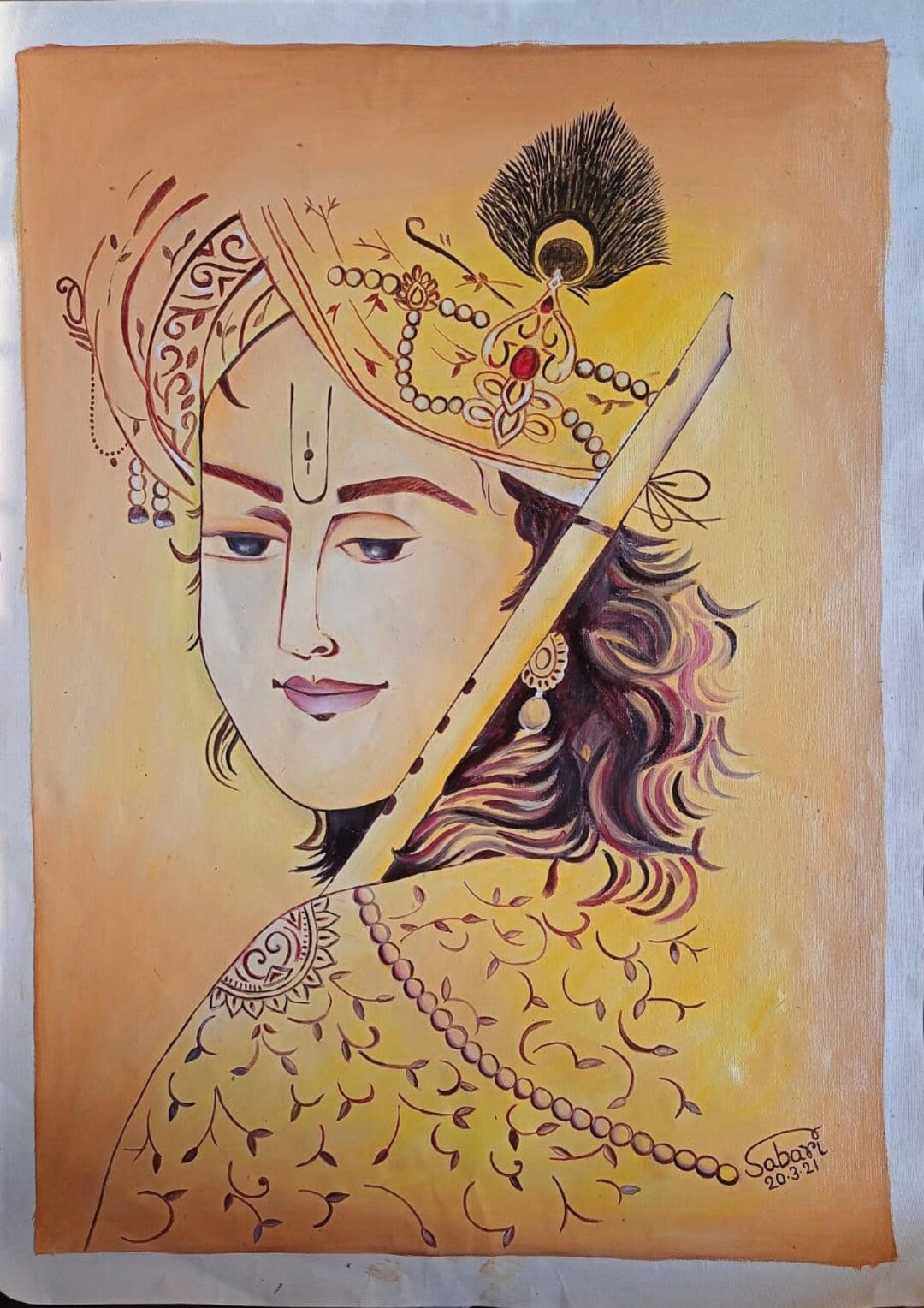 Sabari Sarkar - Promising Indian Artist, Colorful and Textured! Title ...