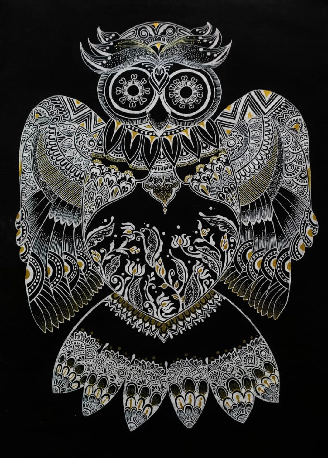 Mandira Nandy - Fantastic Art - Size - 42*30mmmedium -black Art ...