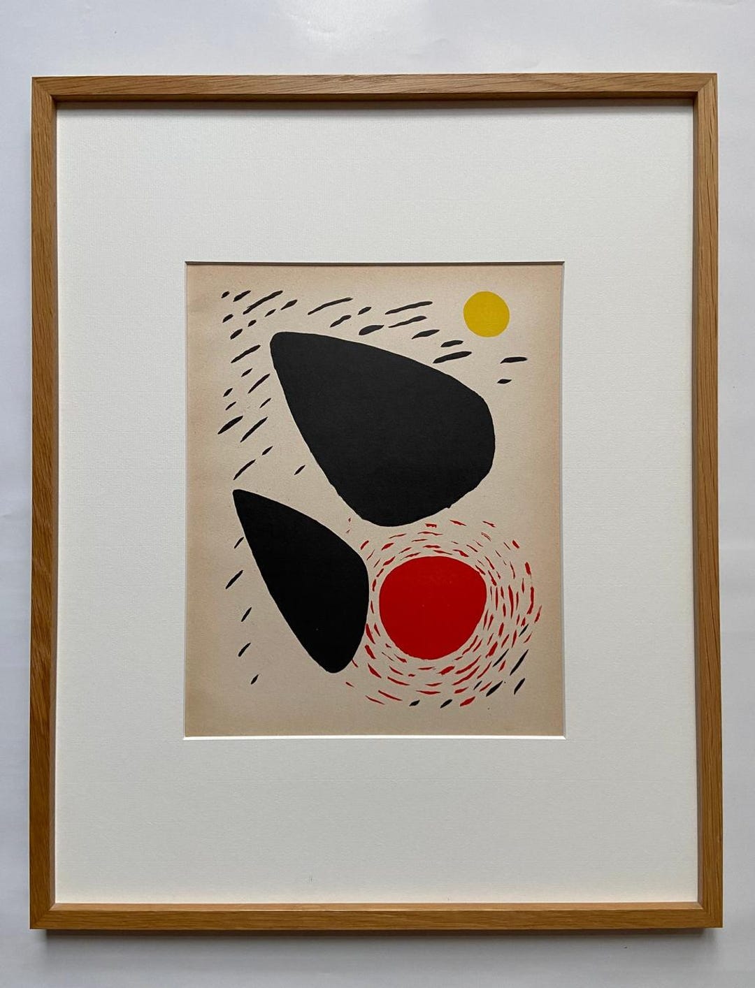 Alexander CALDER - Forms in Motion (poetry of Space) - Original ...