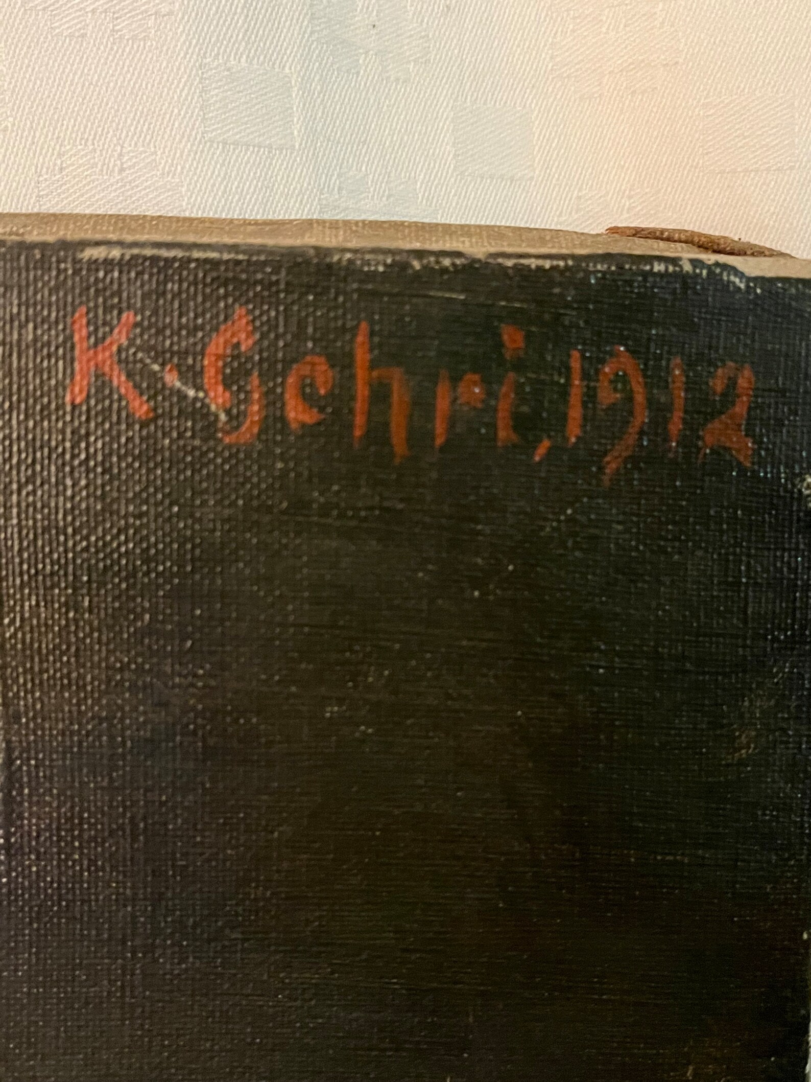 Karl Gehri 1850-1922 Beautiful Self-portrait Painting - Etsy