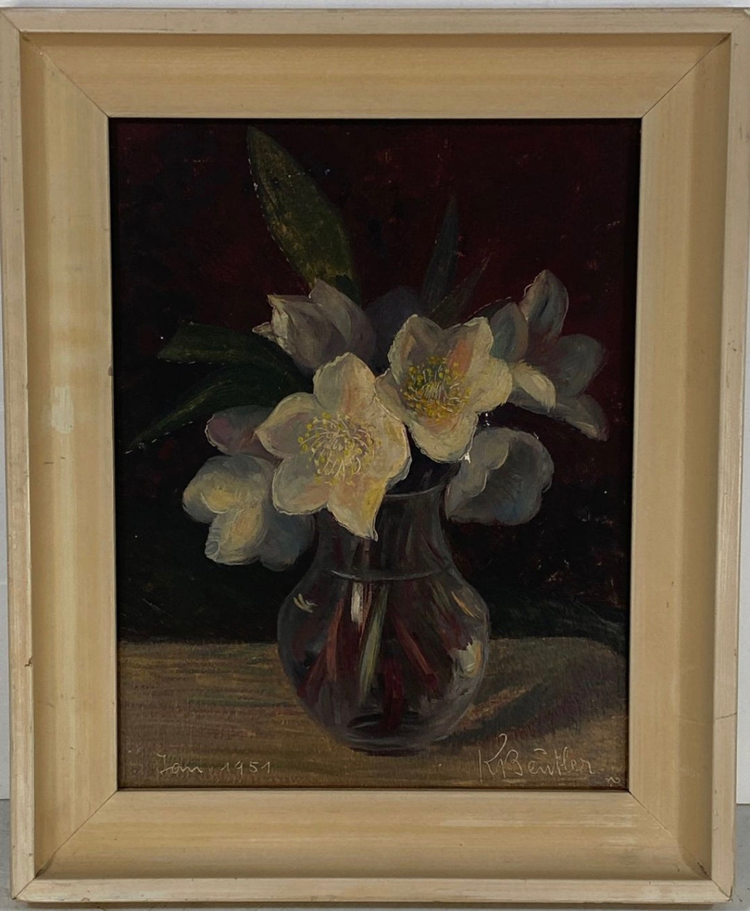 Karl BEUTLER (1904-1996) Beautiful Painting - Etsy