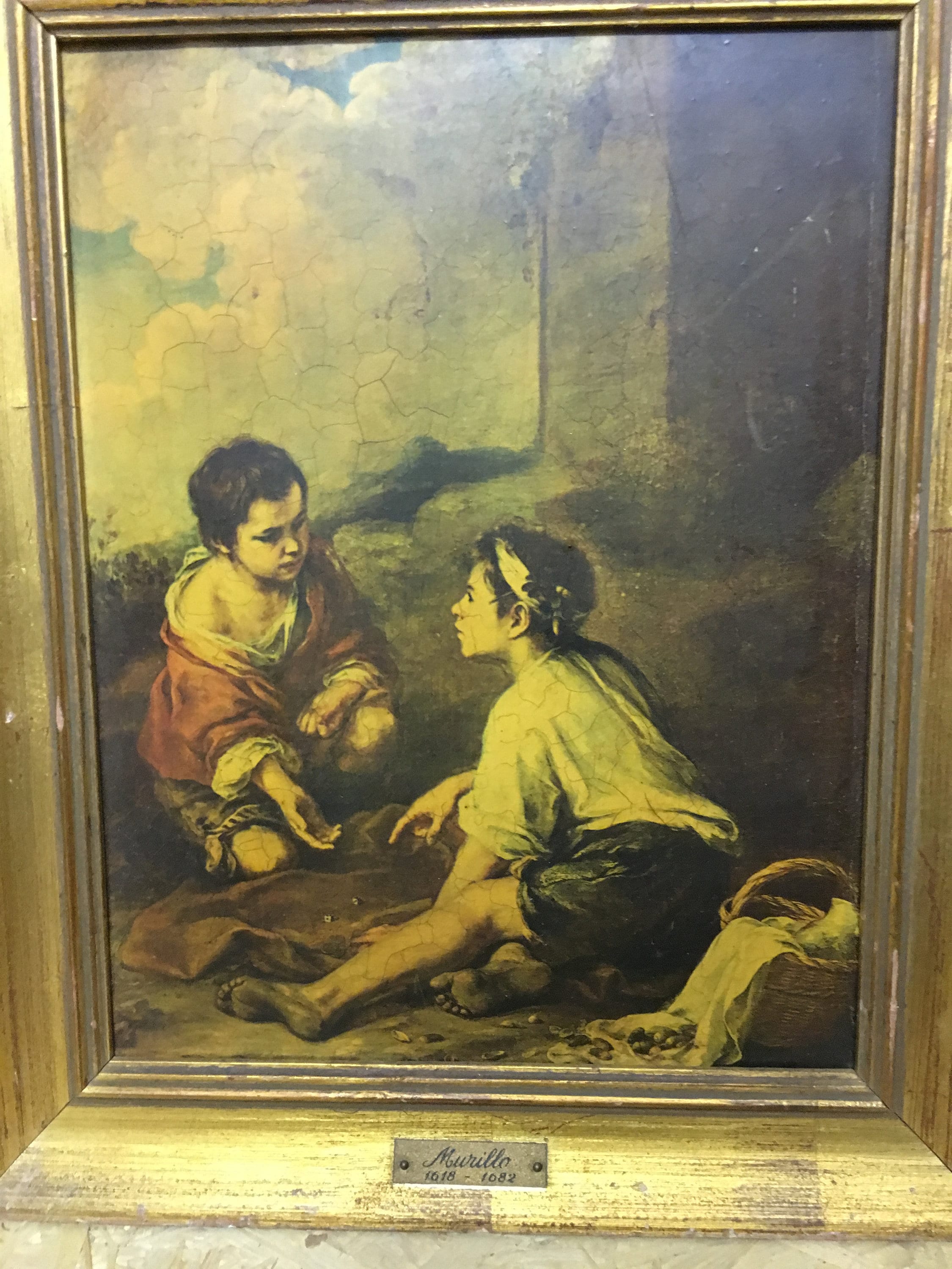 Bartolomé Esteban Murillo - Beautiful Print Painting of 2 Young Boy ...