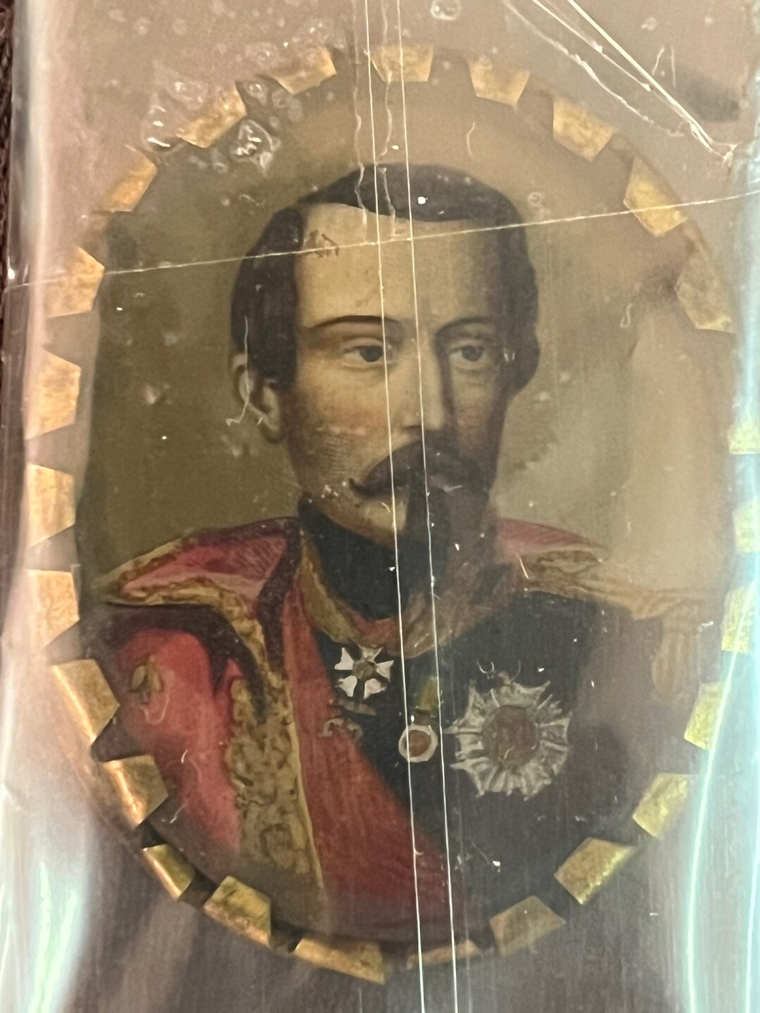 A Very Old Portrait Miniature Painting of a King - Napoleon-iii - Real ...