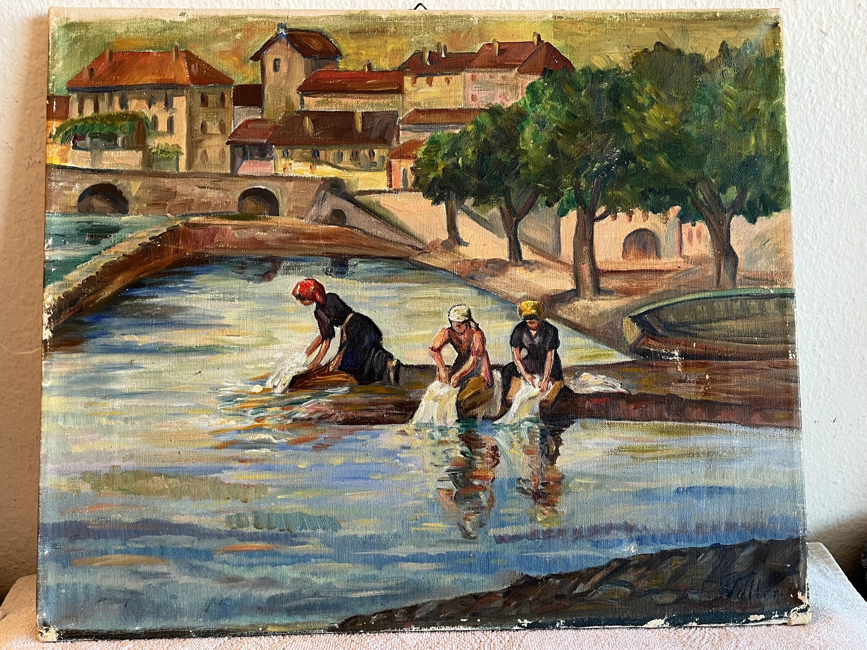 Frank Waller CH Artist, Oil Painting on Canvas, 1927 - Etsy