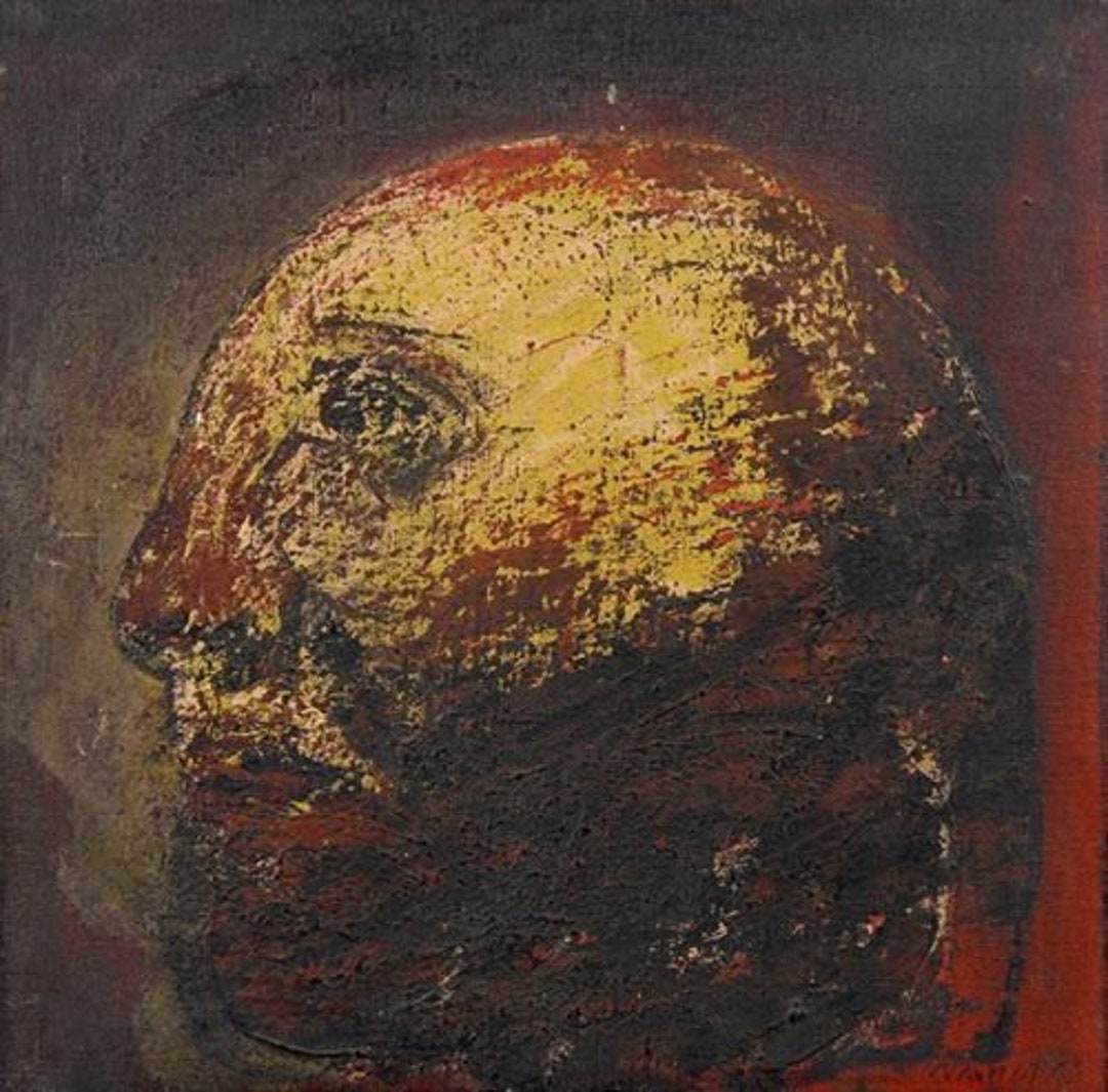 Early 90's Painting by Navjot Altaf, One of the Top Artists From Mumbai ...