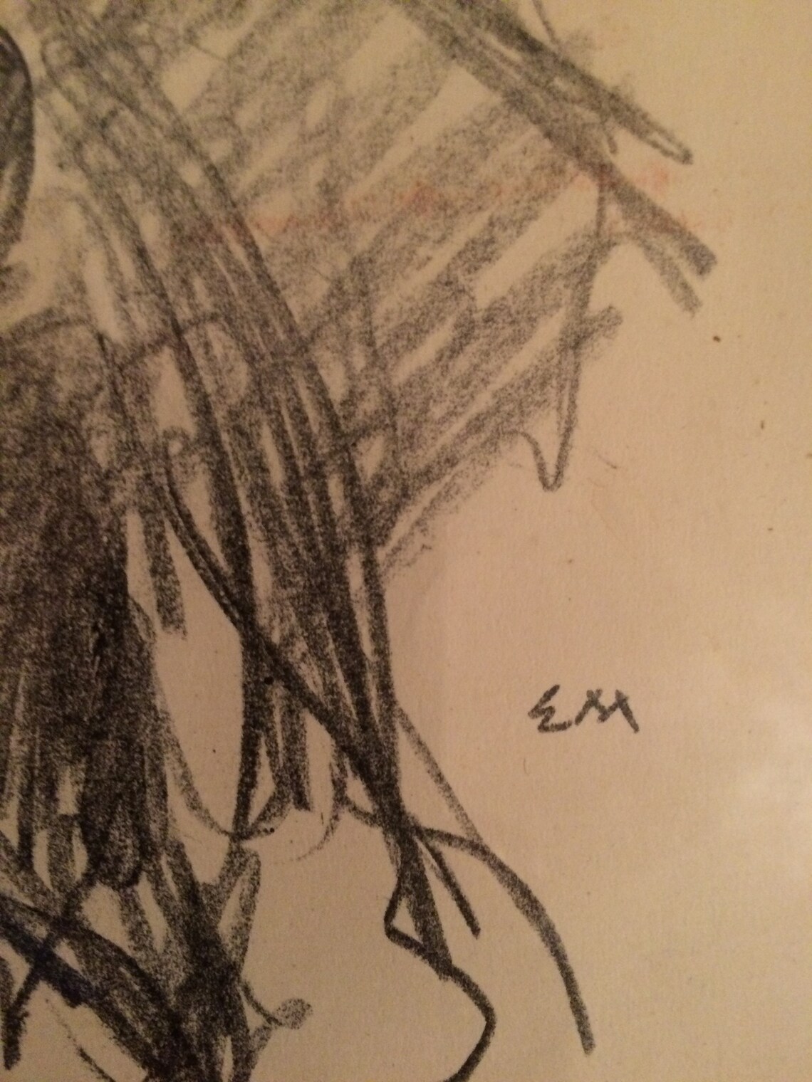 Ernst Morgenthaler (1887-1962) Monogram EM Signed Sketch High Auction ...