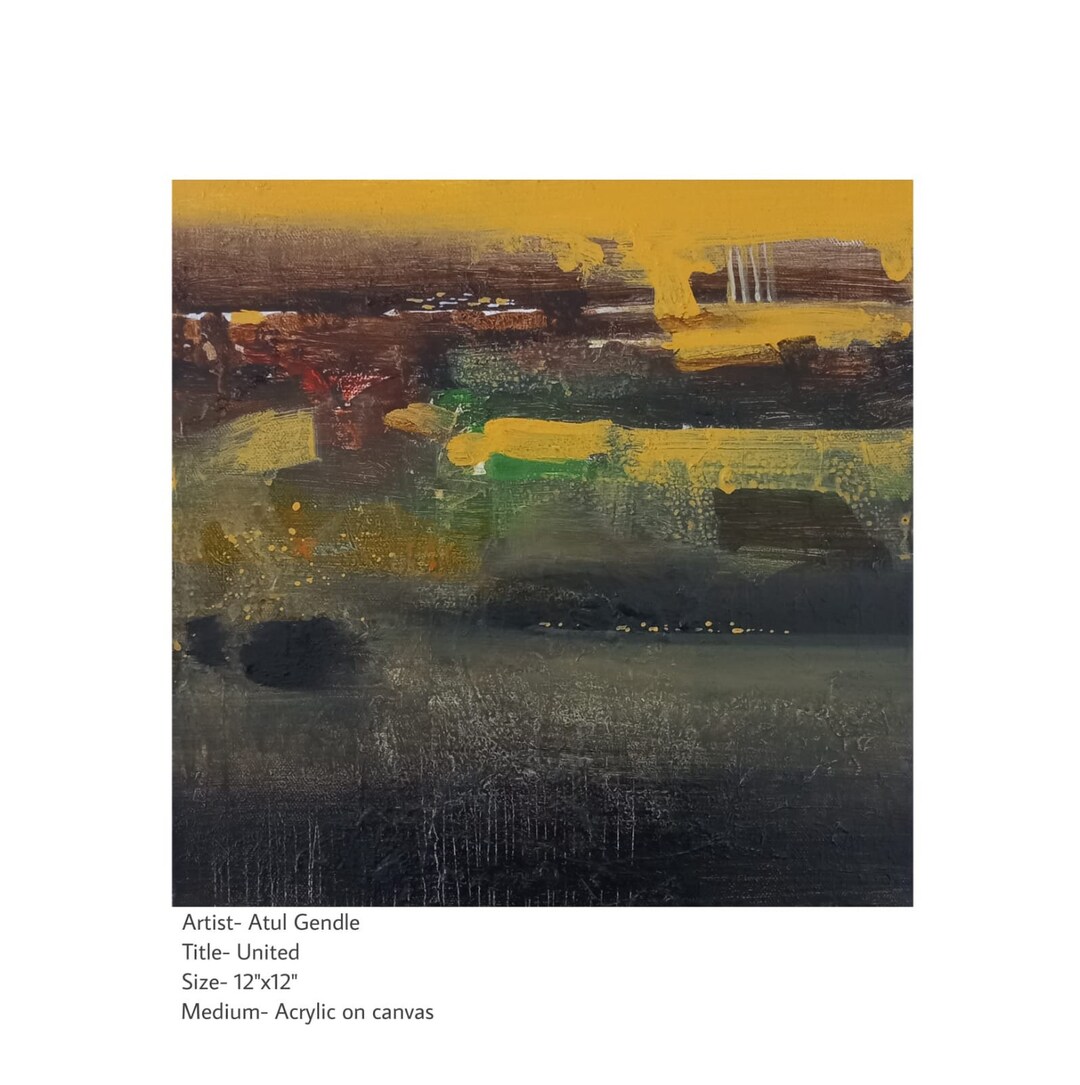 Atul Gendle - Emerging Indian Artist, Colorful and Textured ...