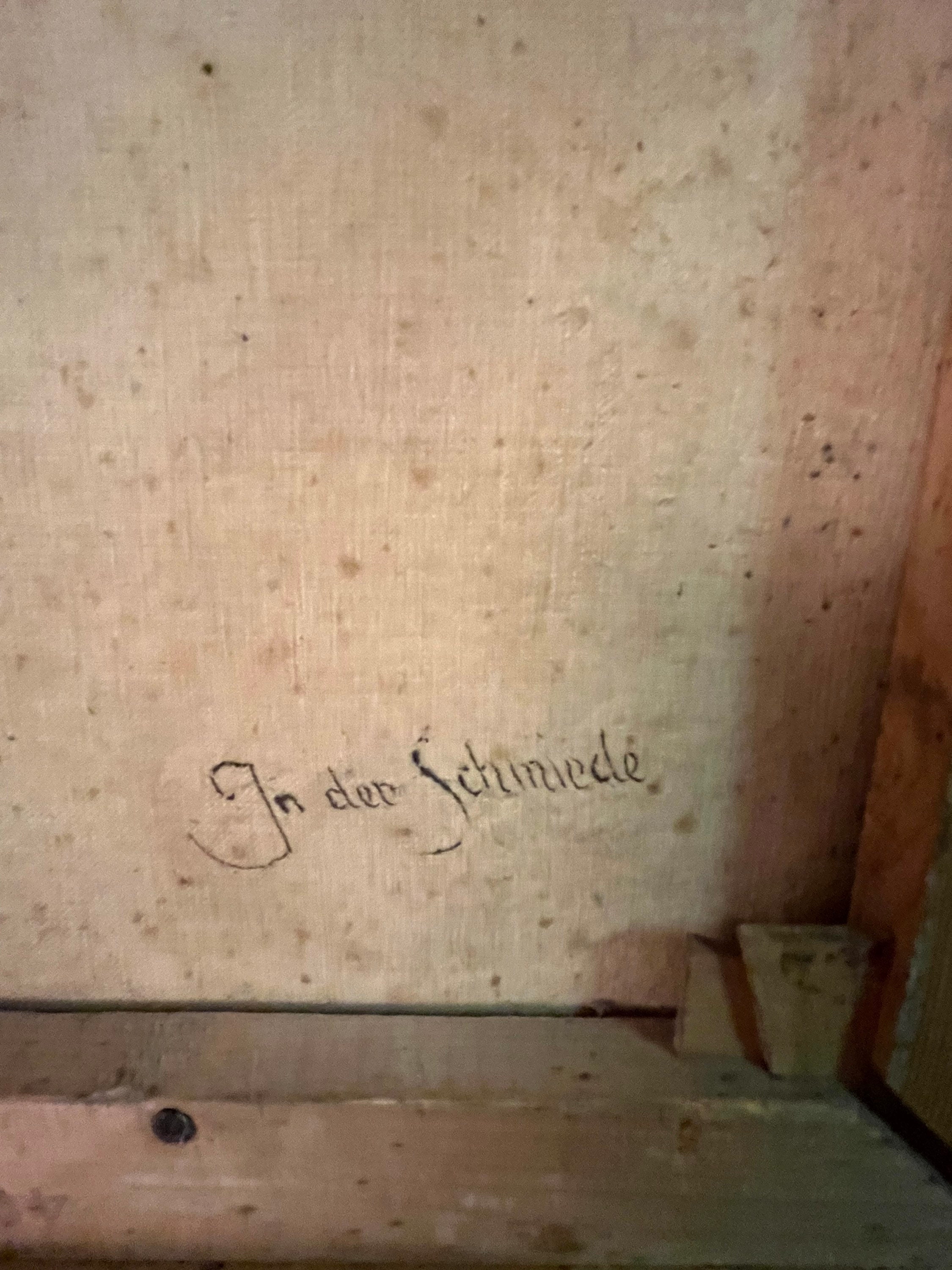 Unique Painting by A. Göring. Signed 1947 Most Probably a Ww2 Militaria ...