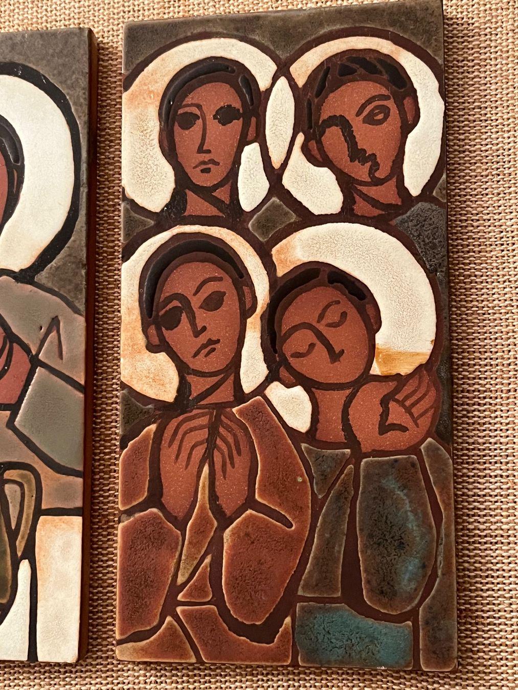 Ceramic Tile Art "the Last Supper" - Etsy