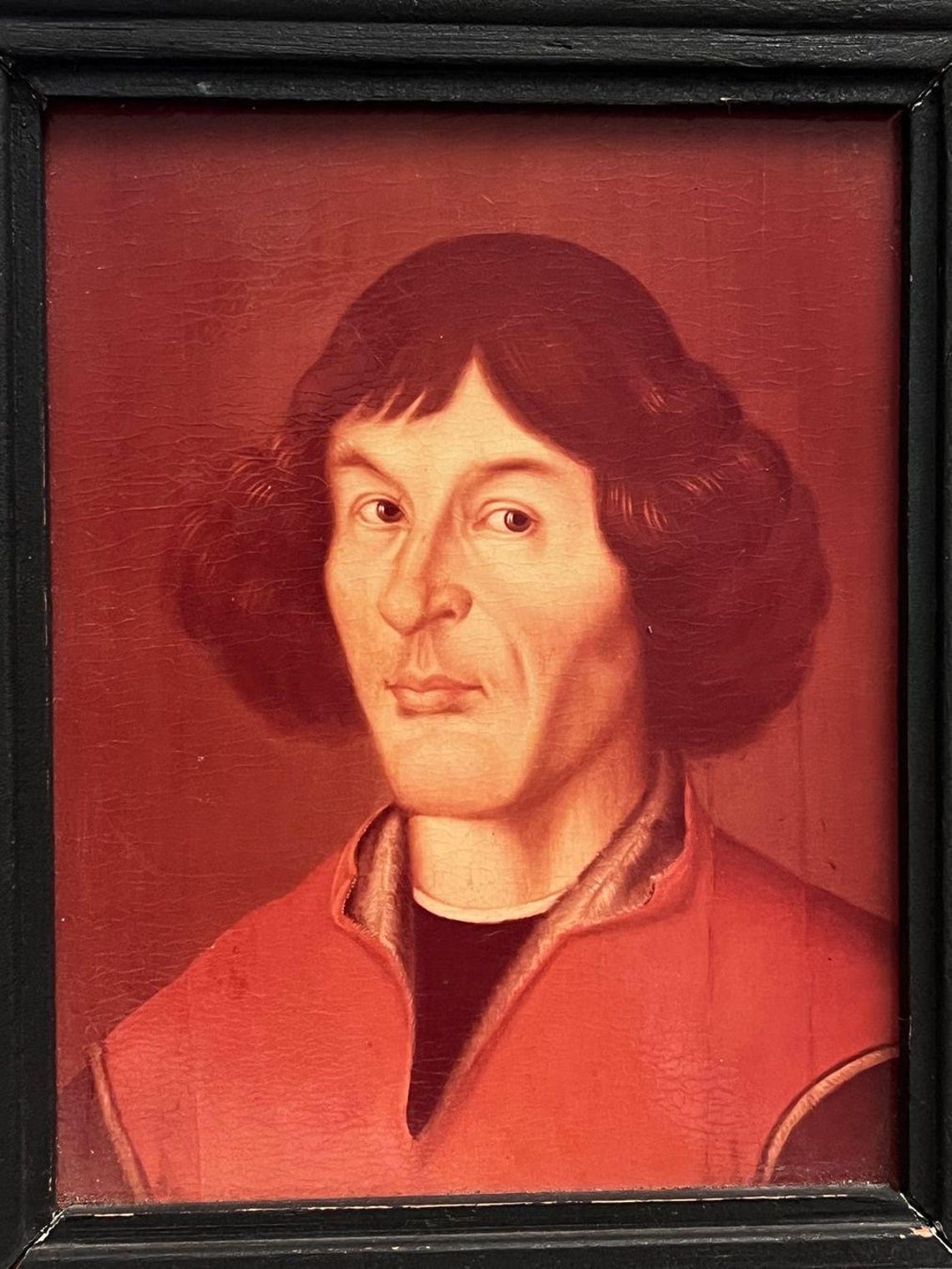 Vintage Copernicus Framed Portrait Print Decor - Etsy