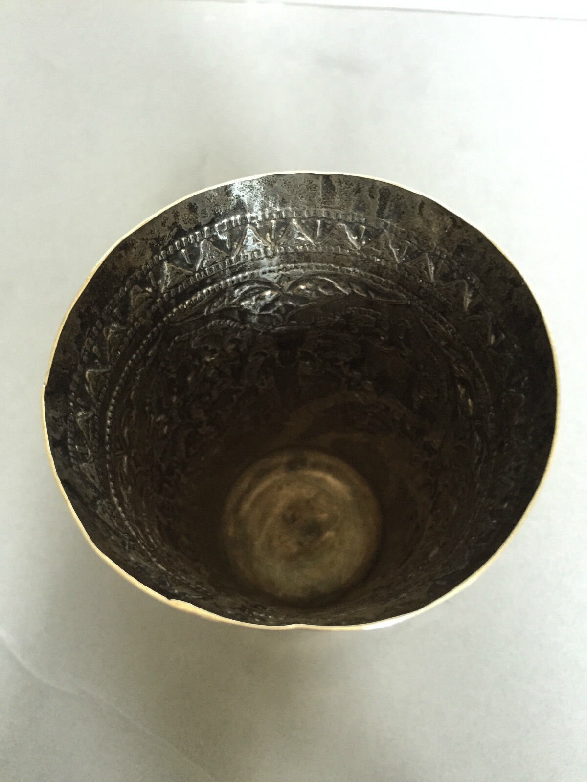 An Absolutely Stunning Solid Silver Drinking Cup or Beaker From ...