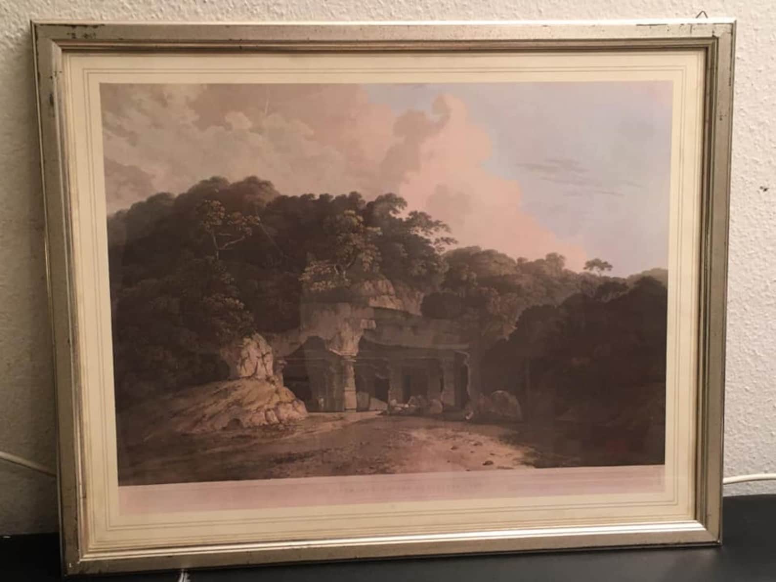 WILLIAM and THOMAS DANIELL Painting Lithograph Framed - Etsy