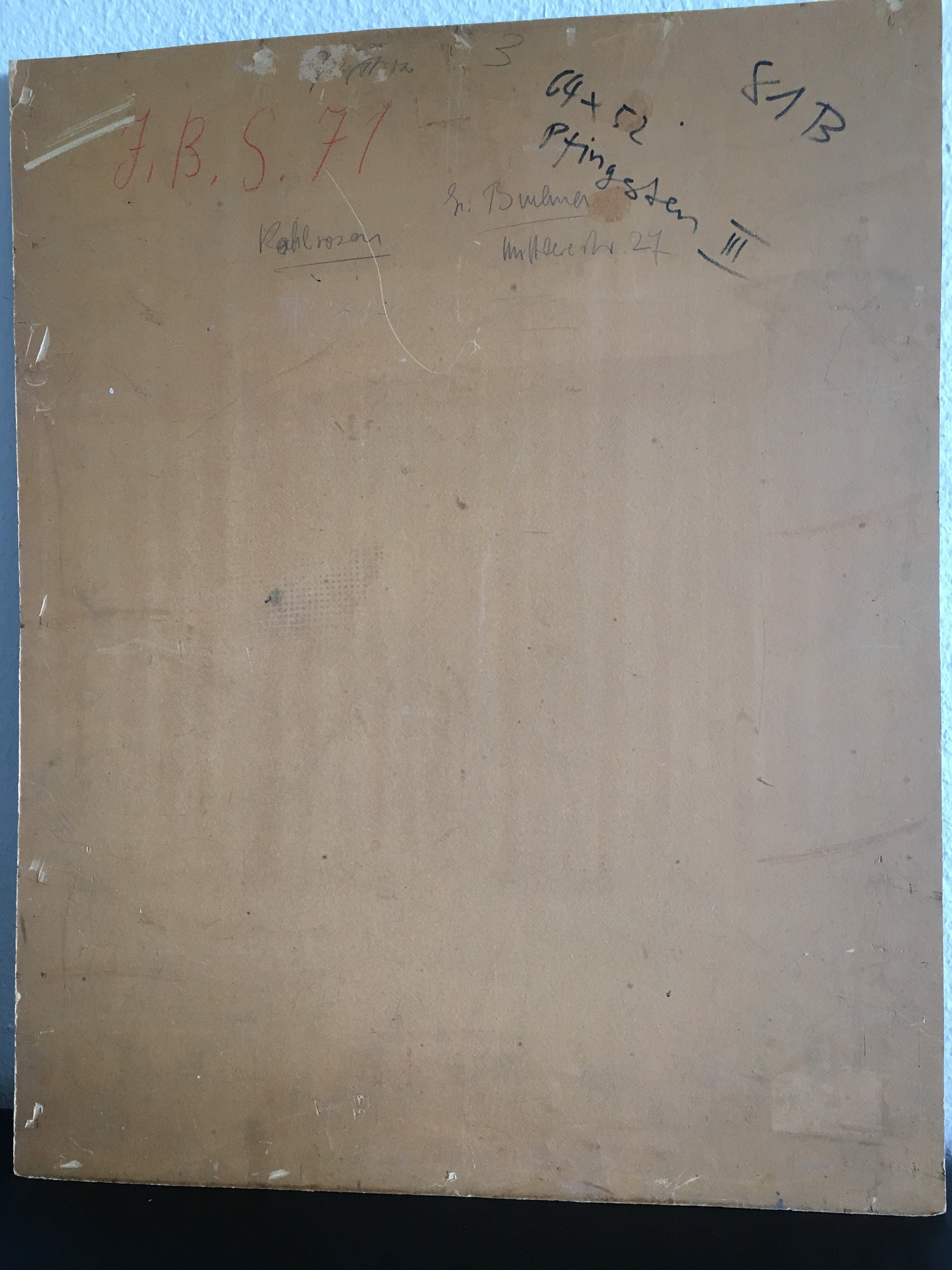 Swiss Artist : ERNST BUCHNER , Oil on Canvas , Floral Painting, Signed ...