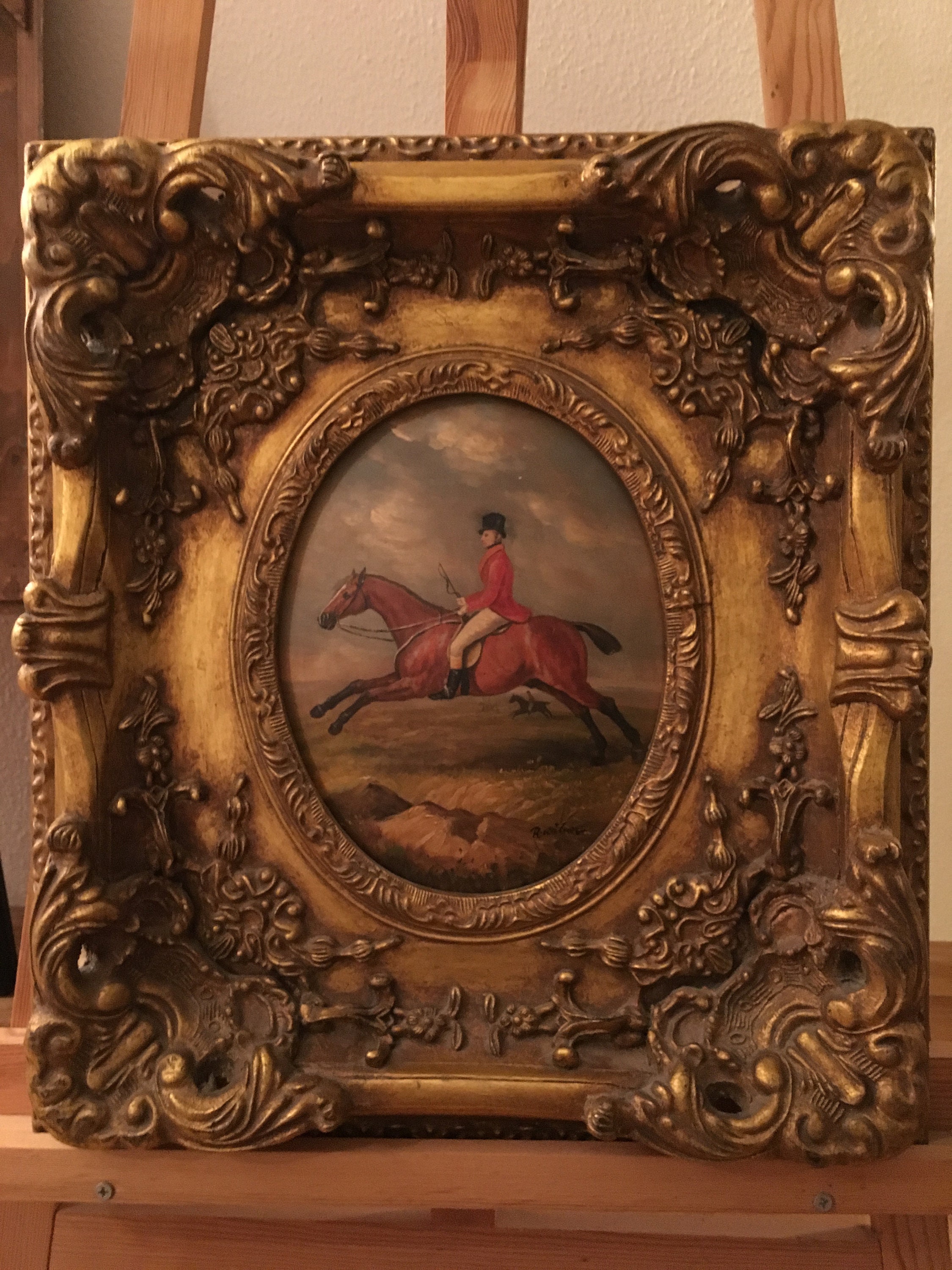 R WILSON - Oil on Tablex, BIGGS and Sons - Etsy