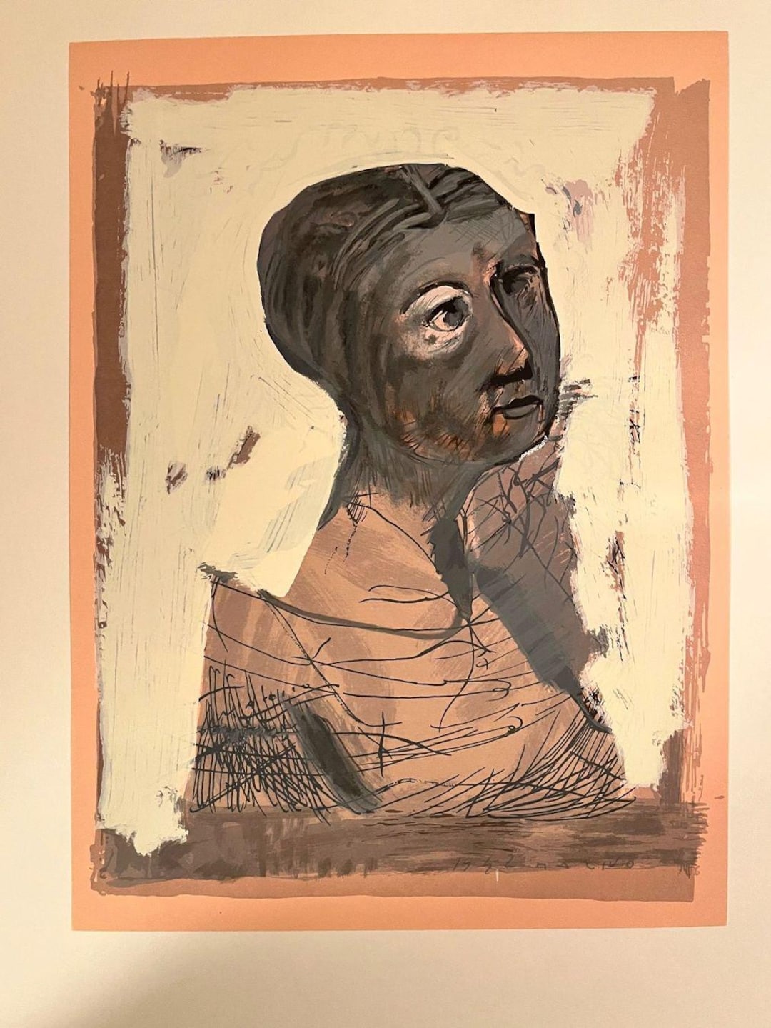 MARINO MARINI Portrait Lithograph Replica From the Works Edition - Etsy