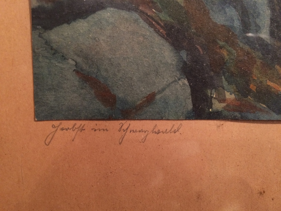 Hans Rudolf Imhof - SWISS - LANDSCAPE - Etsy UK