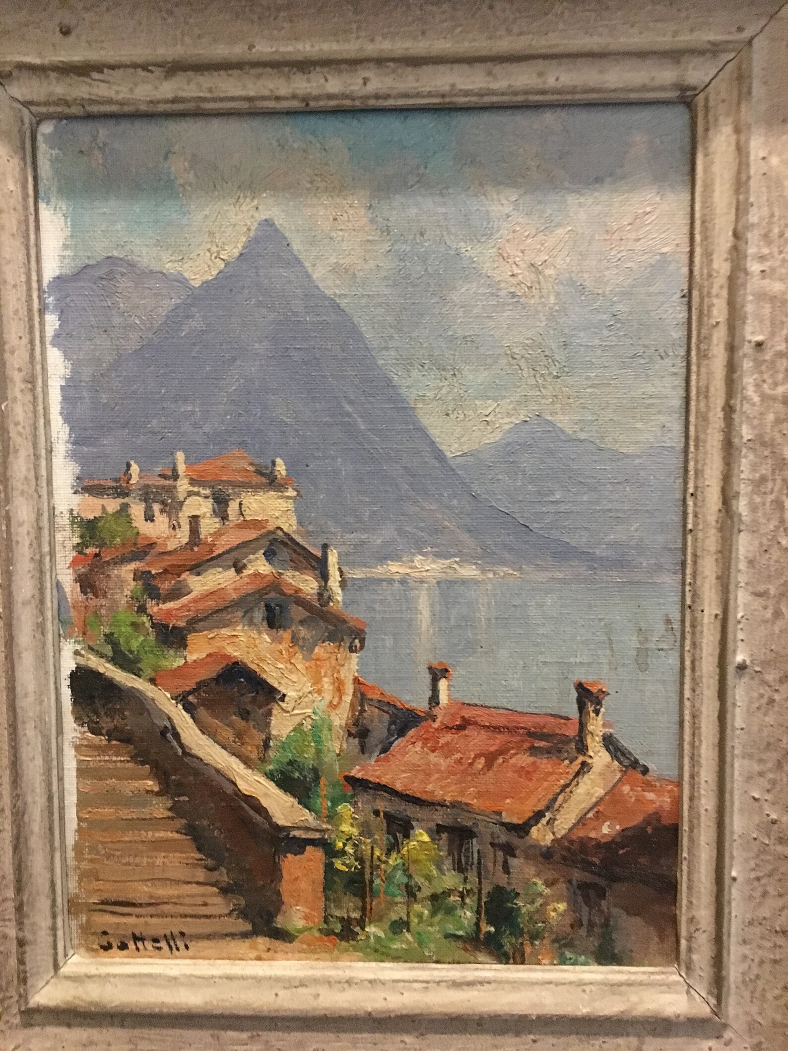 Gattelli Dardo gottardo Gattelli Italian Painter Signed Oil - Etsy