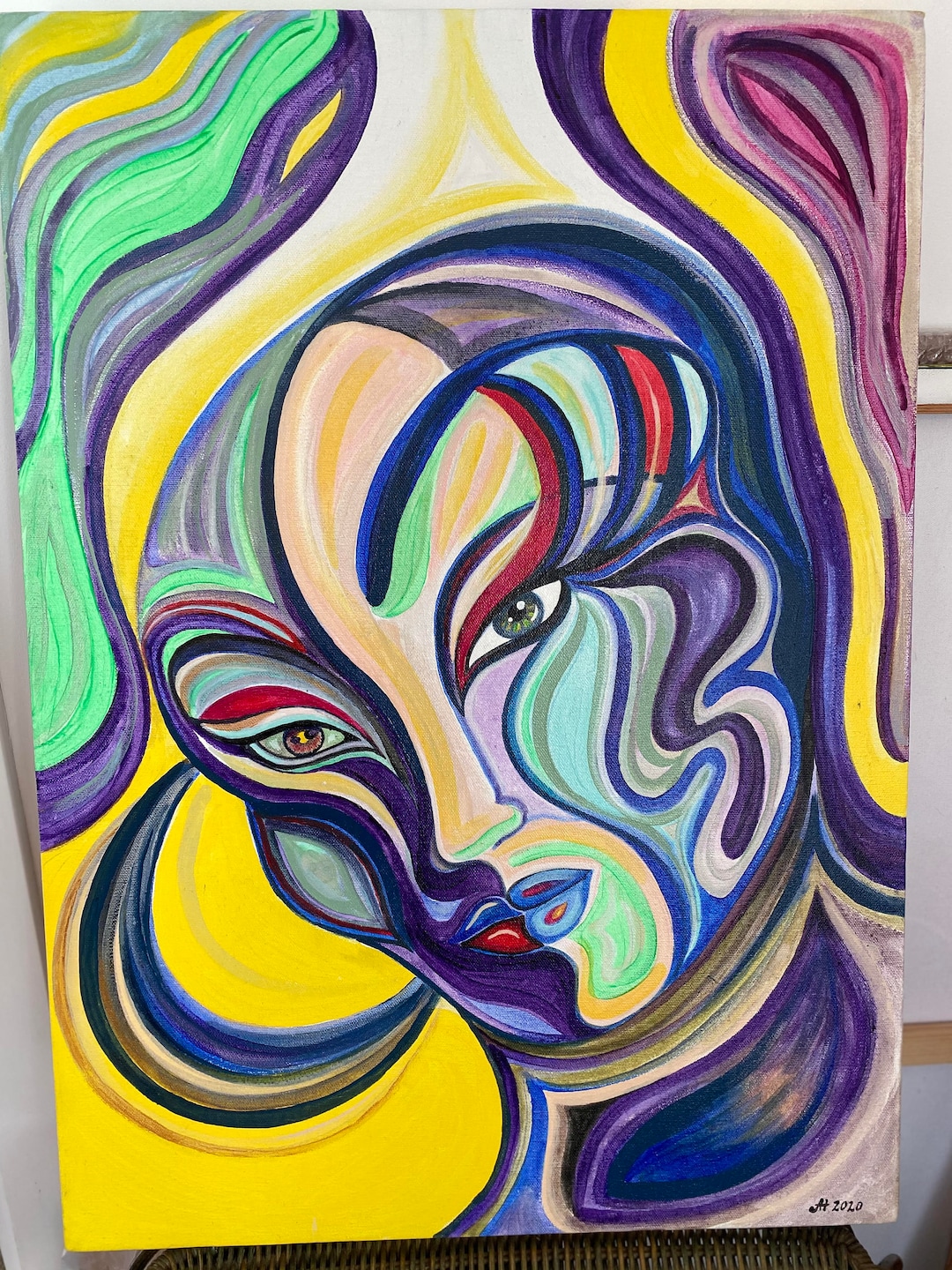 Annica Hallman - Swedish Artist From Gothenburg, Colorful and Textured ...