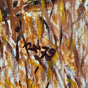 Cheetah Family Oil Painting, Framed, Signed - Etsy