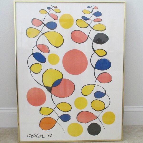Calder Poster - Etsy
