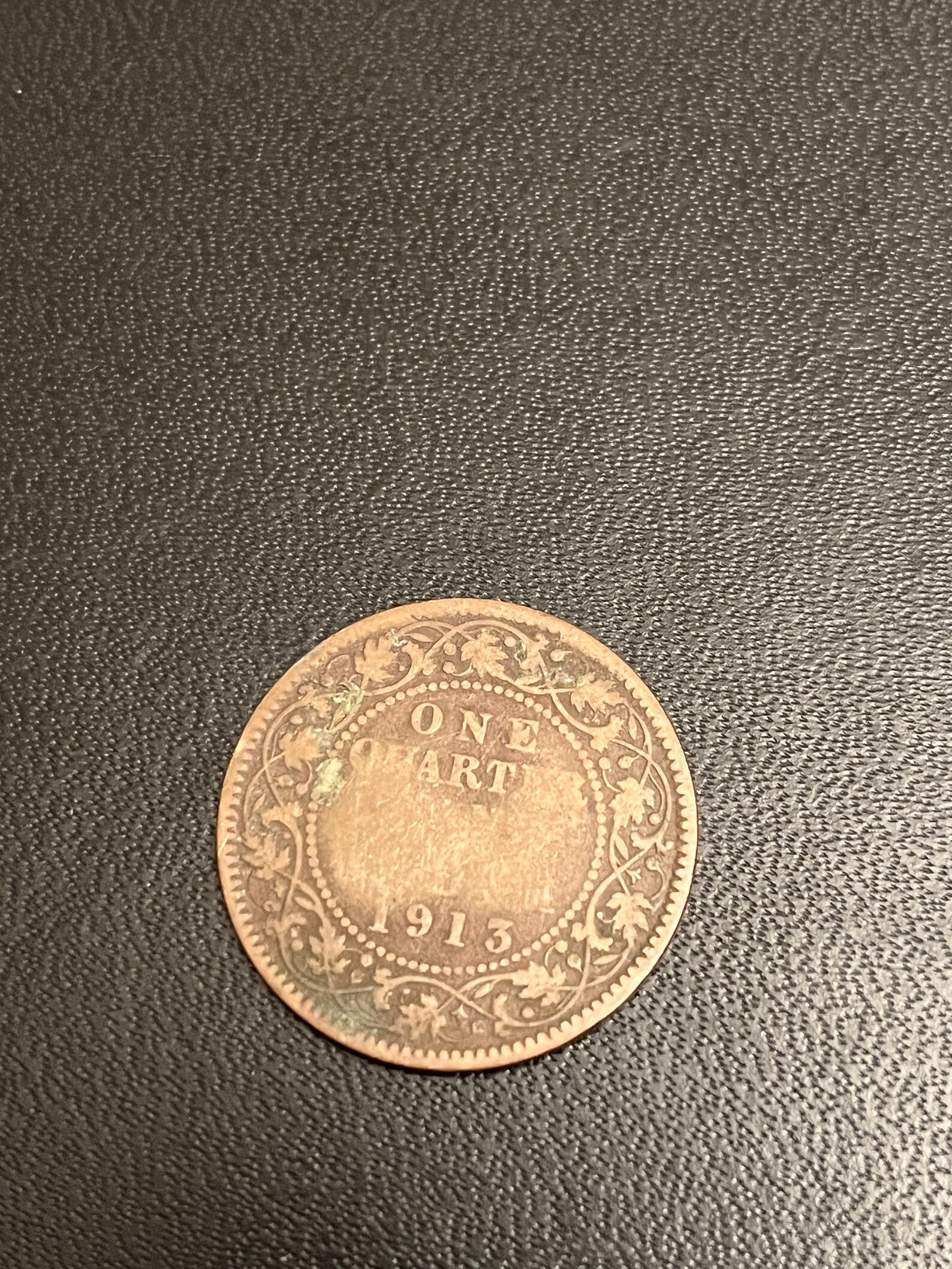 Bronze One Quarter Anna Coin of King George V of Calcutta (kolkata ...