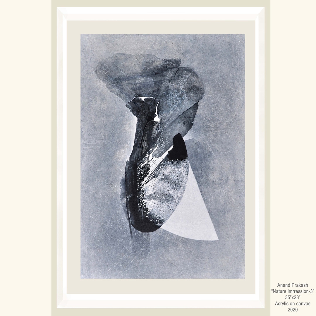 Amazing Abstract Art From Famous Indian Artist ANAND PRAKASH - Etsy