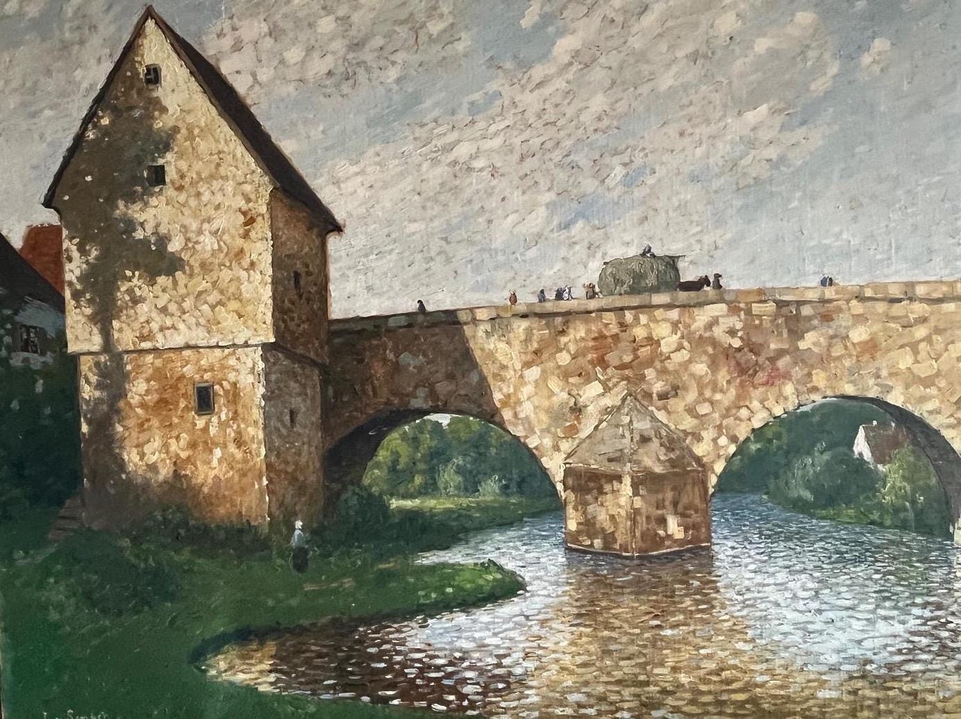 Ludwig Von Senger (DE, 1873-1937) Great Antique Oil Painting - Etsy