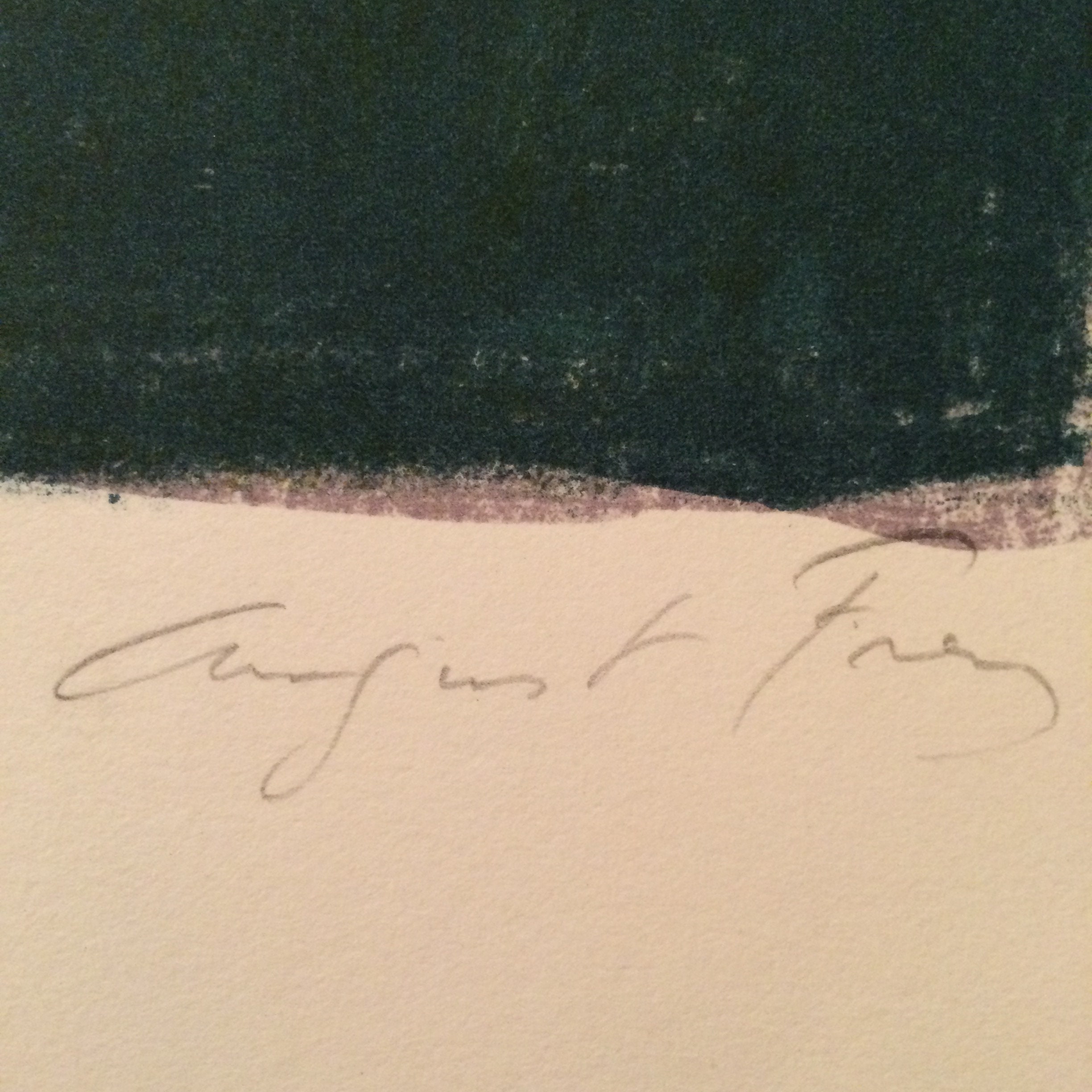 August Frey Signed Lithograph Famous Swiss Artist Portrait of a ...