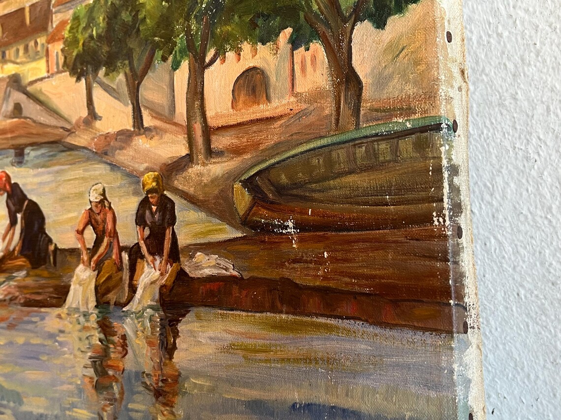 Frank Waller CH Artist, Oil Painting on Canvas, 1927 - Etsy