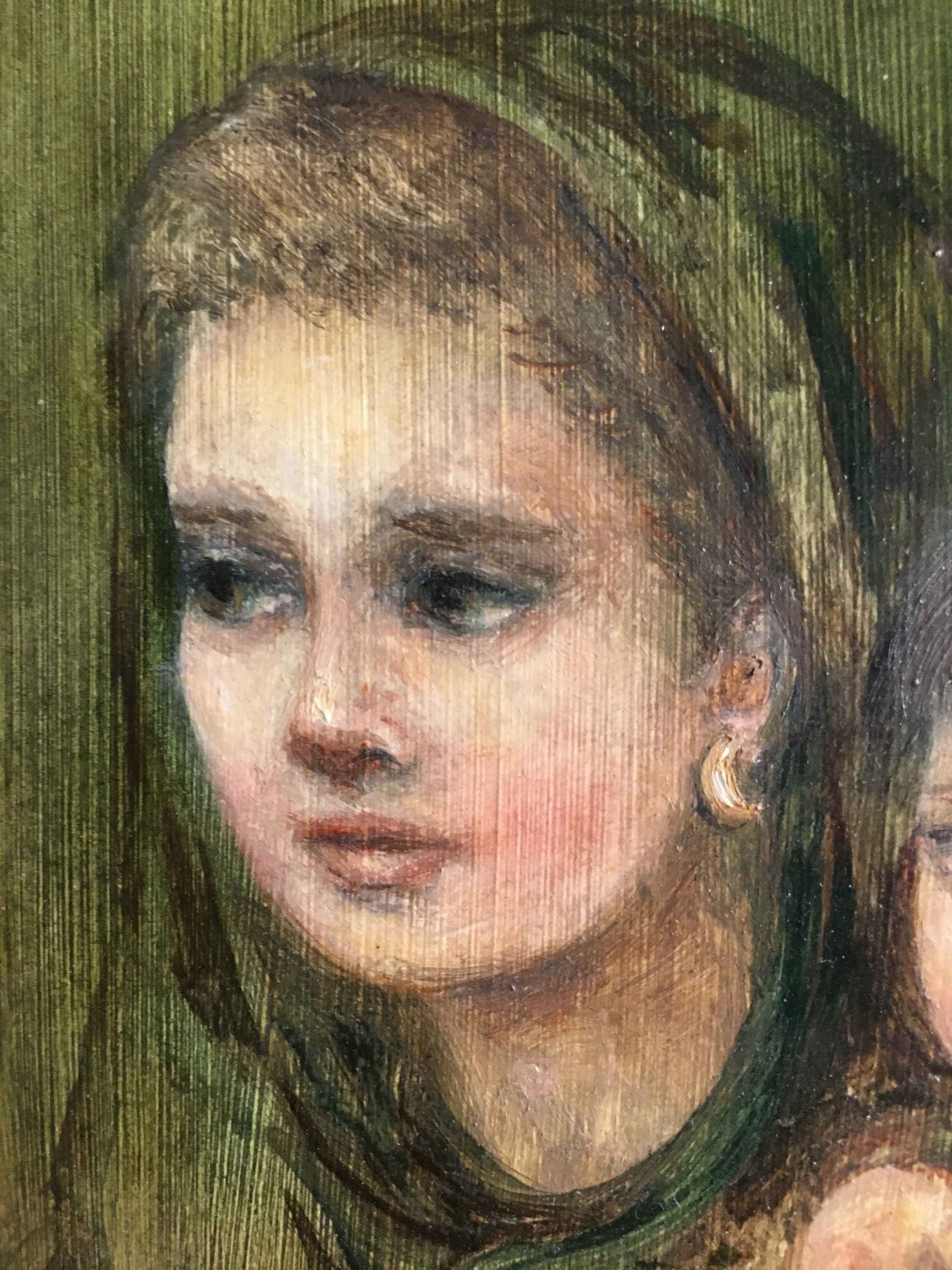 Painting .- Mother and Child by California Artist - Janet O’leary - Etsy